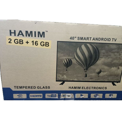 Hamim 43" Full HD LED Android TV with voice control - Techno Computer & Technologies